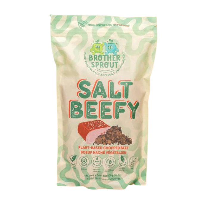 Wholesale - Brother Sprout Salty Beefy Chopped Beef Bits (10 x 500g ...