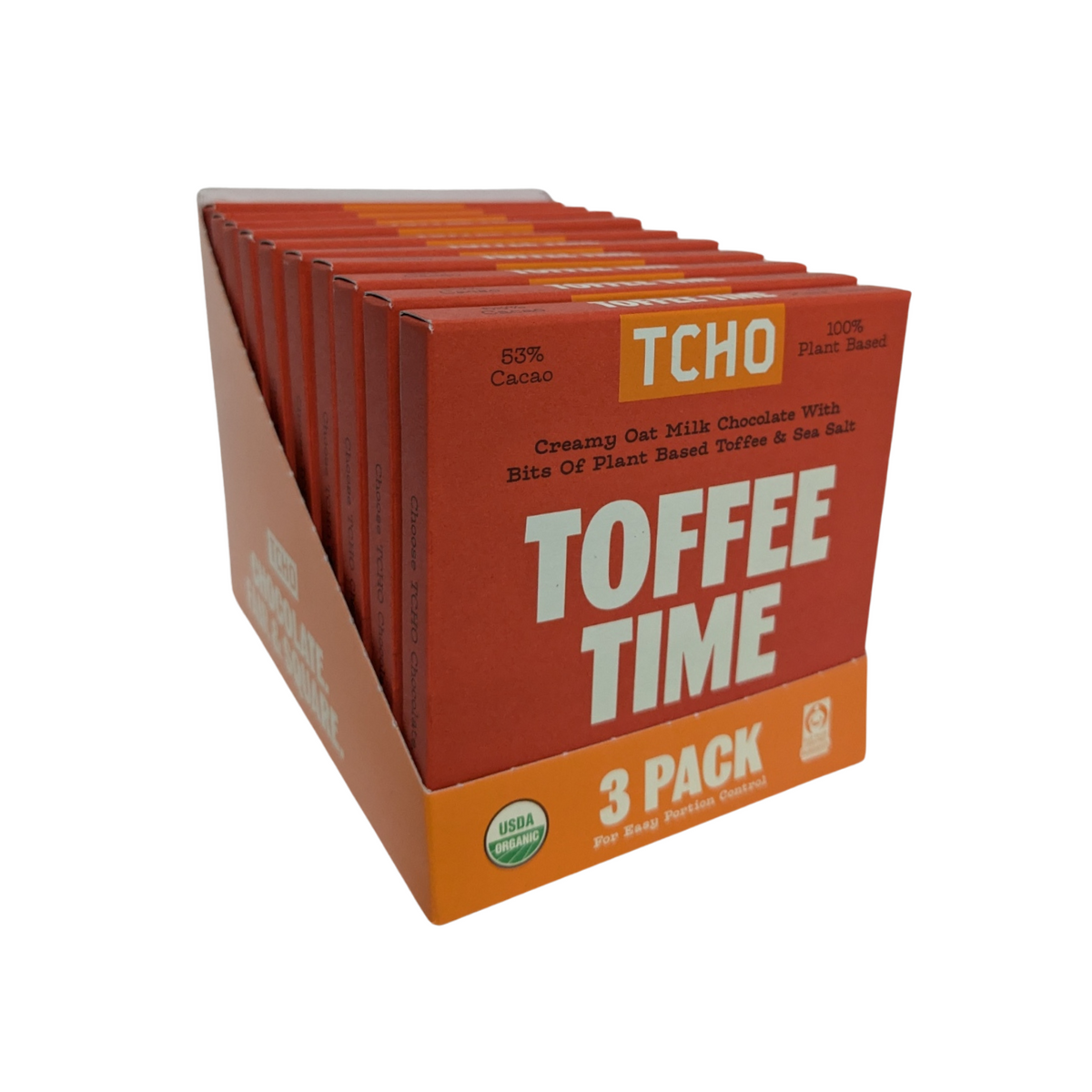 Wholesale - TCHO Toffee Time Oat Milk Chocolate (10 x 70g) – Vegan ...