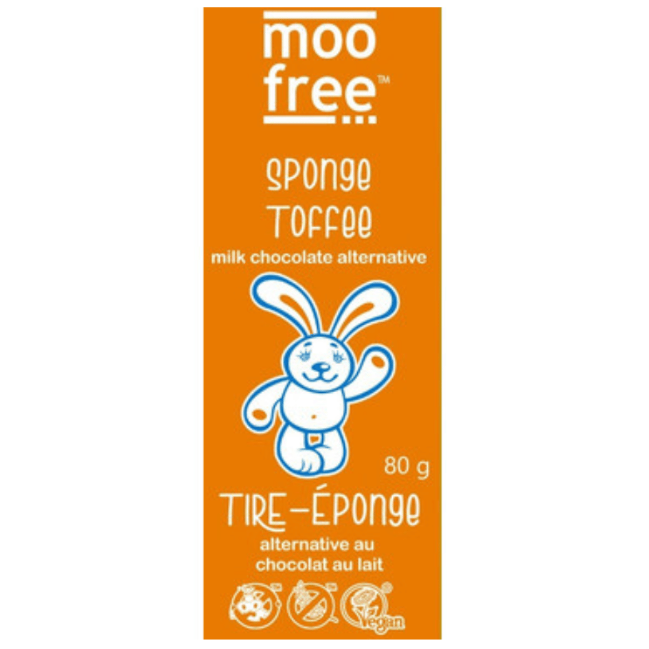Wholesale - Moo Free Sponge Toffee Milk Chocolate Bar (12 x 80g ...